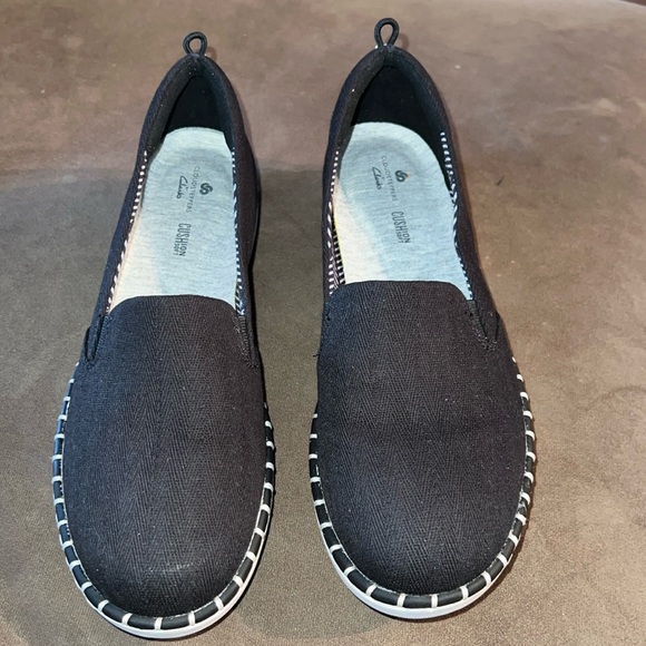 Cloudsteppers by Clarks | Shoes | Brand New Women Clarks Cloud Stepper Slip Ons | Poshmark
